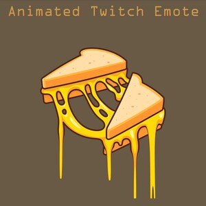 Dripping Cheese Sandwich Emotes Animated for Discord, Twitch, Youtube ...