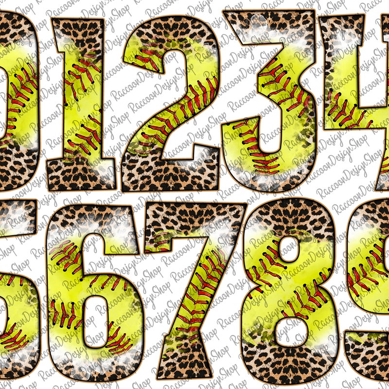 Softball Letters - Etsy