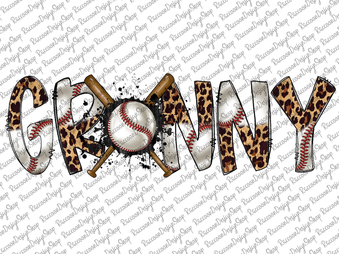 Baseball Granny,baseball Clipart,transparent PNG File for Sublimation ...