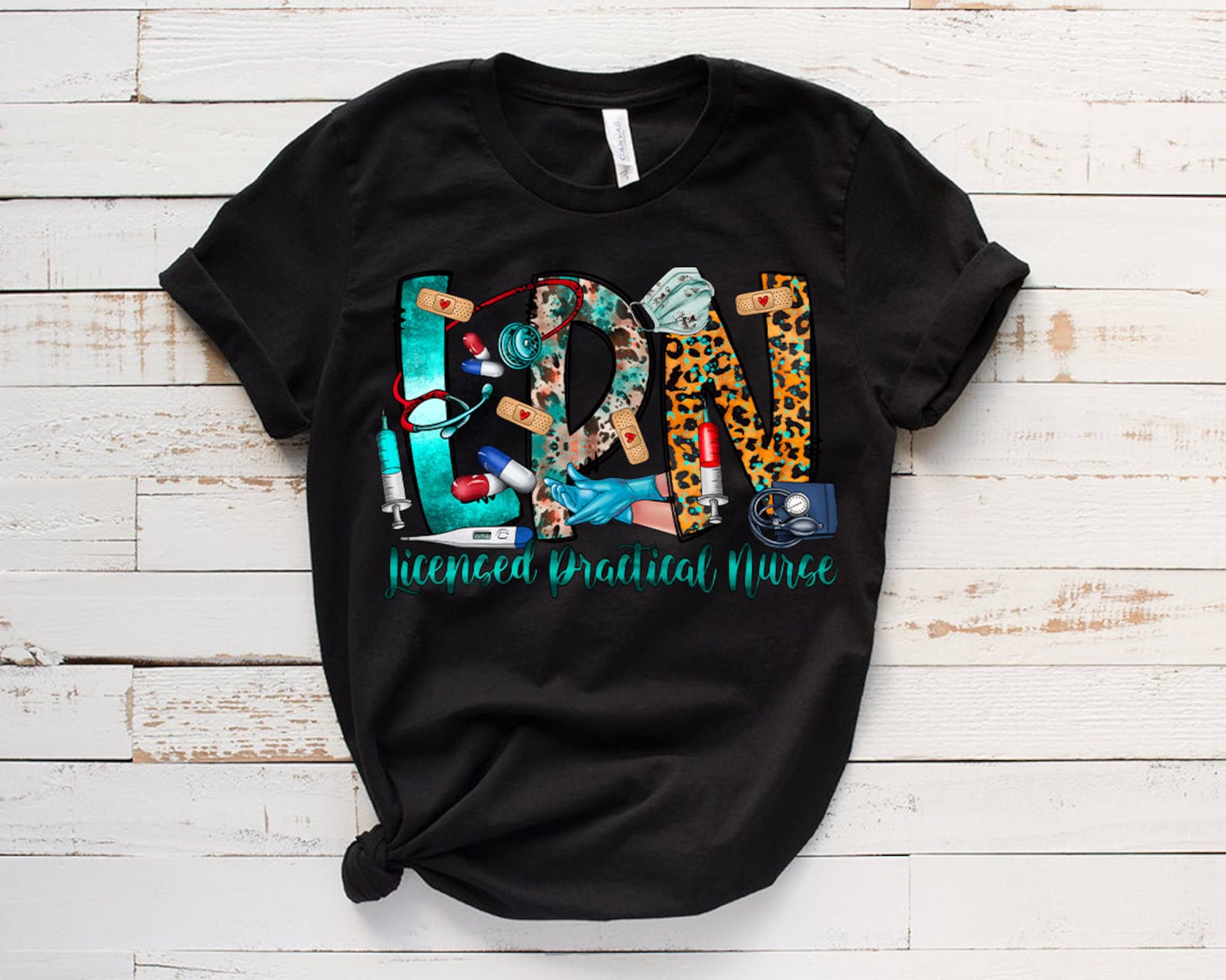 LPN Licensed Practical Nurse Png Leopard Nurse Png - Etsy
