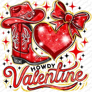 Howdy Valentine PNG, Valentines Day Png,western Valentines Png, Western ...