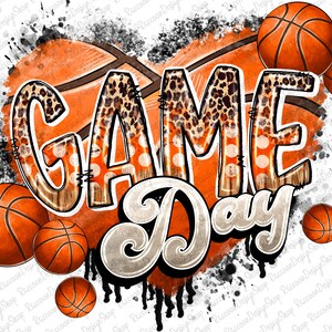 Game Day Basketball Png,basketball Sublimation Design,basketball ...