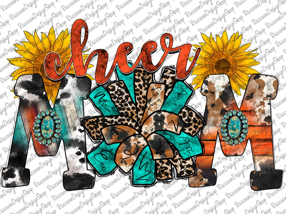Cheer Mom PNG Cheer Mom Sublimation Design Download - Etsy