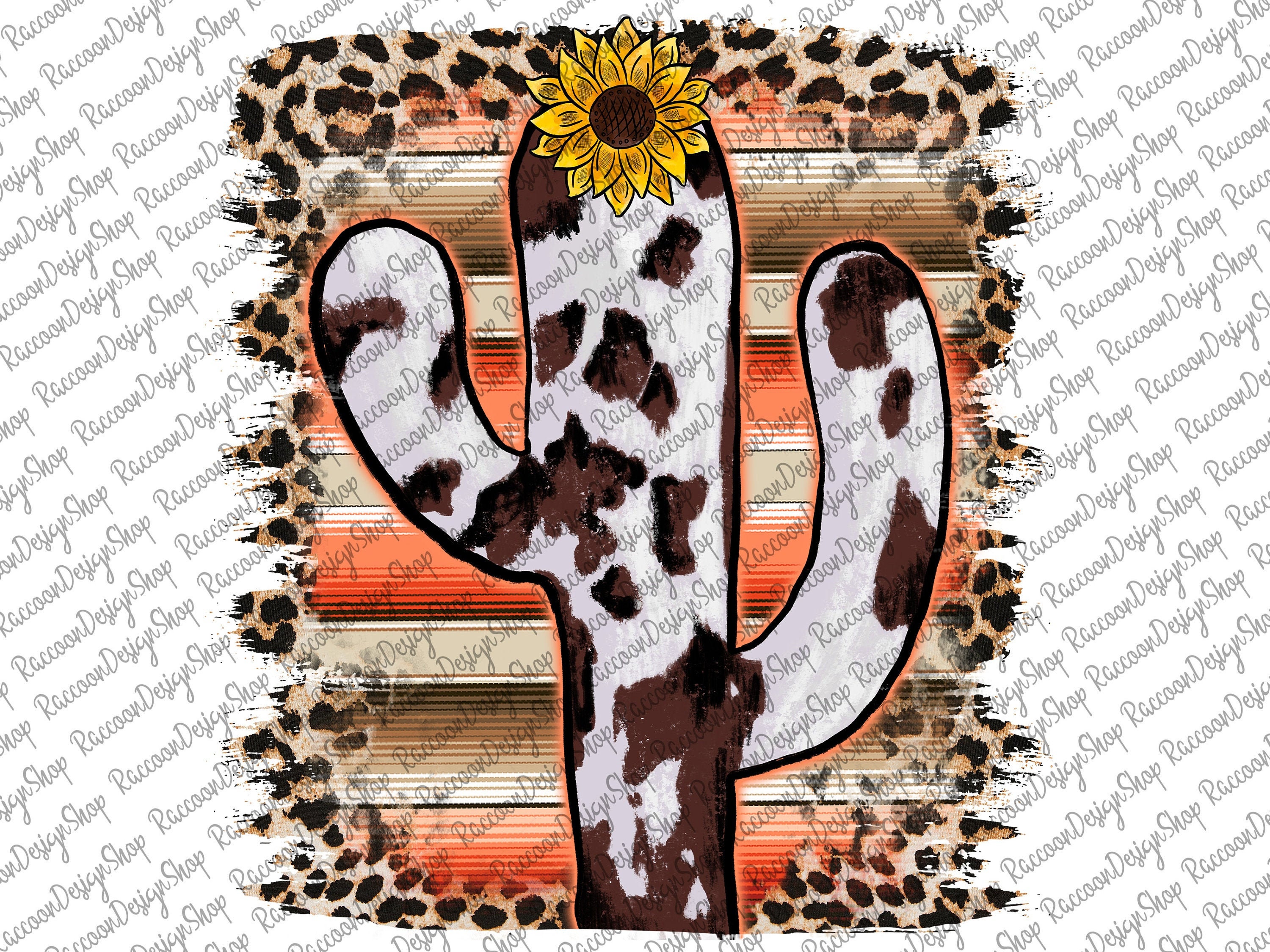 Cowhide and Serape Cactus, Western Cactus, Cowhide Cactus, Serape ...