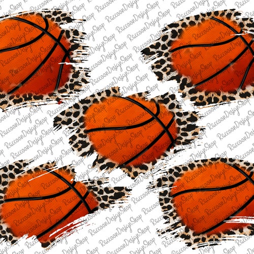 Basketball Leopard Patch Basketball Patches Sublimation Png | Etsy