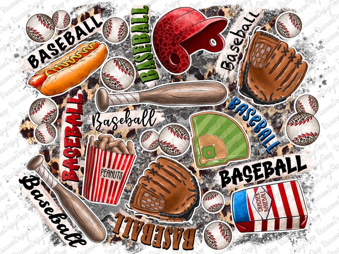 Baseball Png,baseball Sublimation Design,baseball Clipart,baseball ...