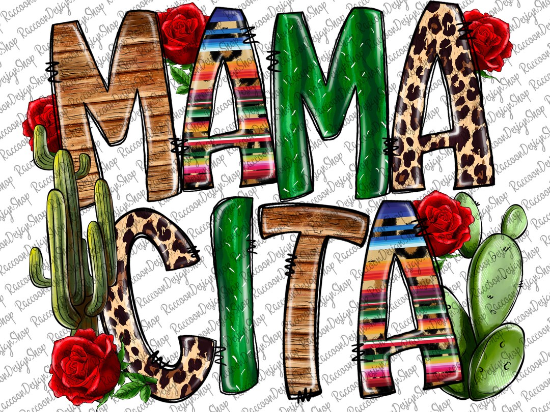 Mamacita Png File, Serape, Mexican Pattern, Mexican Hat Png, Turquoise ...