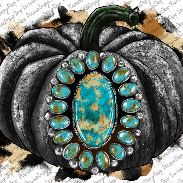 Turquoise Pumpkin - Etsy