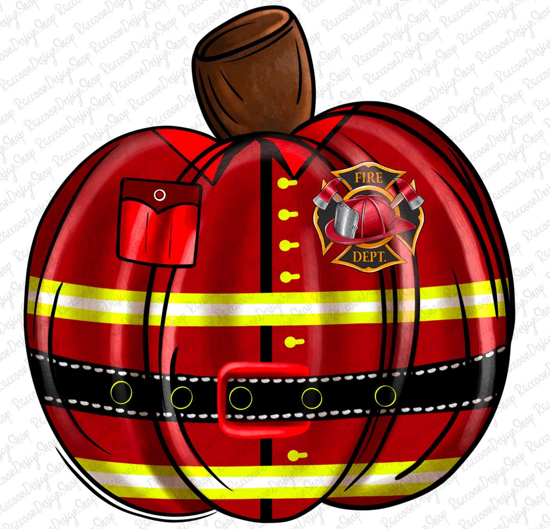 Fall Fire Department Pumpkin, Halloween Fire Station, Fire Department ...