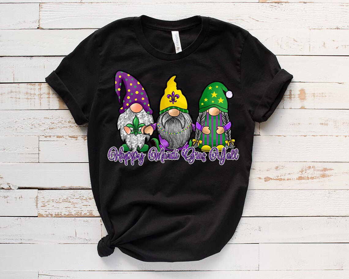 Happy Mardi Gras Yall Pngmardi Gras Gnome Png Mardi Gras | Etsy