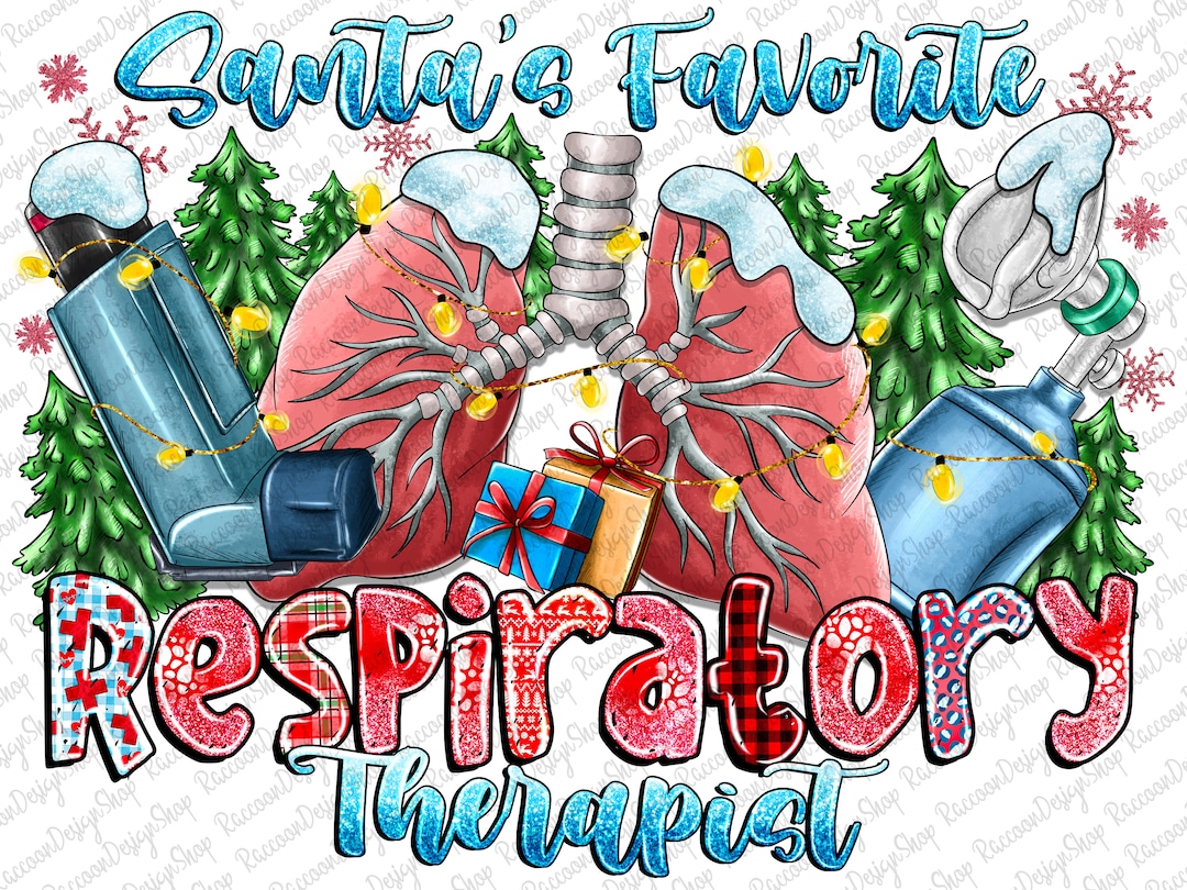 Respiratory Therapist Christmas Png,nurse Png,respiratory Therapy ...