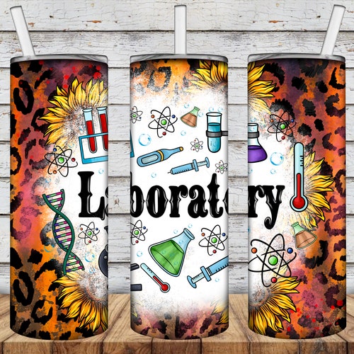 Peace Love Lab Tech Tumbler Png Lab Tech Sublimation Design - Etsy