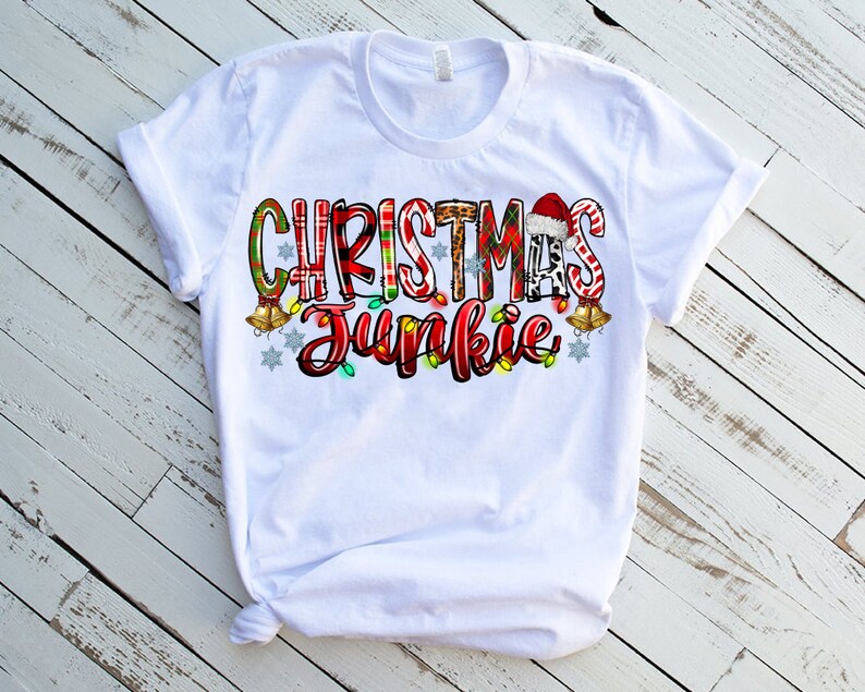 Christmas Junkie Png Sublimation Design,merry Christmas ,christmas ...