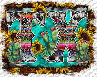 Serape Texas Sunflower Flag, Texas , Sunflower, Western Cactus, Serape ...