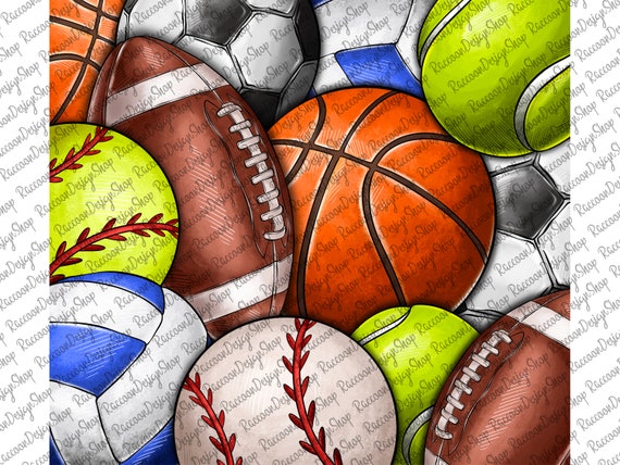 Sports Ball Collage