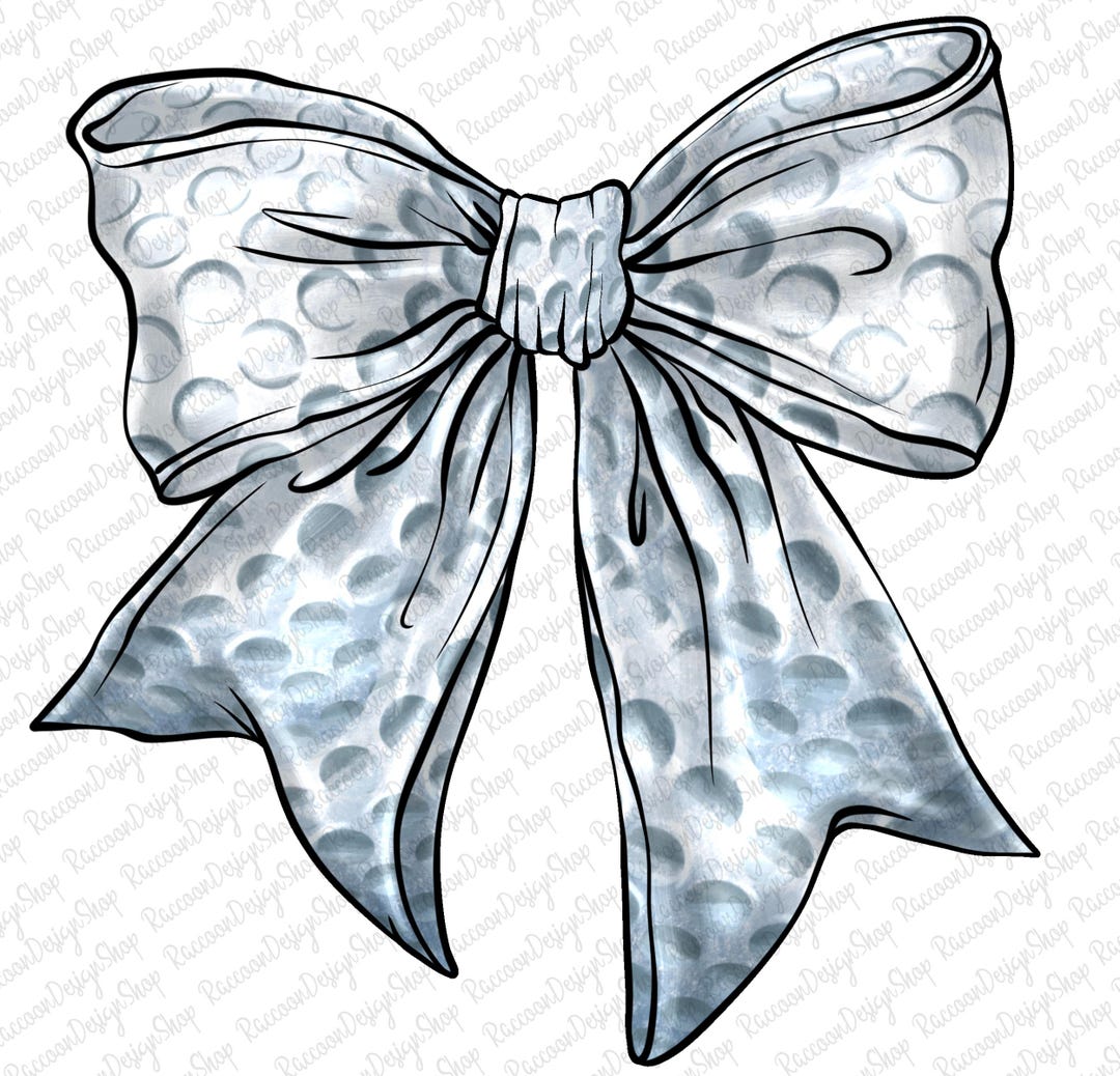 Golf Coquette Bow Png,golf Sublimation Designs,golf Png,golf ...