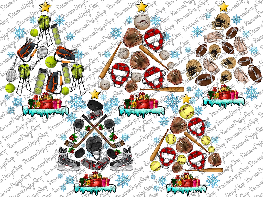 Christmas Sports Trees Png, Christmas Sports Png, Sports Christmas Png ...