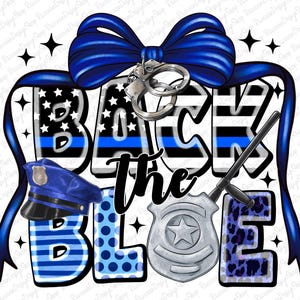 Back the Blue Png,blue Stripe Stars Design, American Flag,blue Design ...