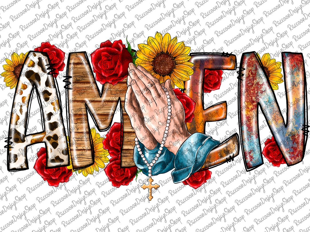 Amen PNG, Christian PNG Designs, Religious, Leopard,faith Png ...