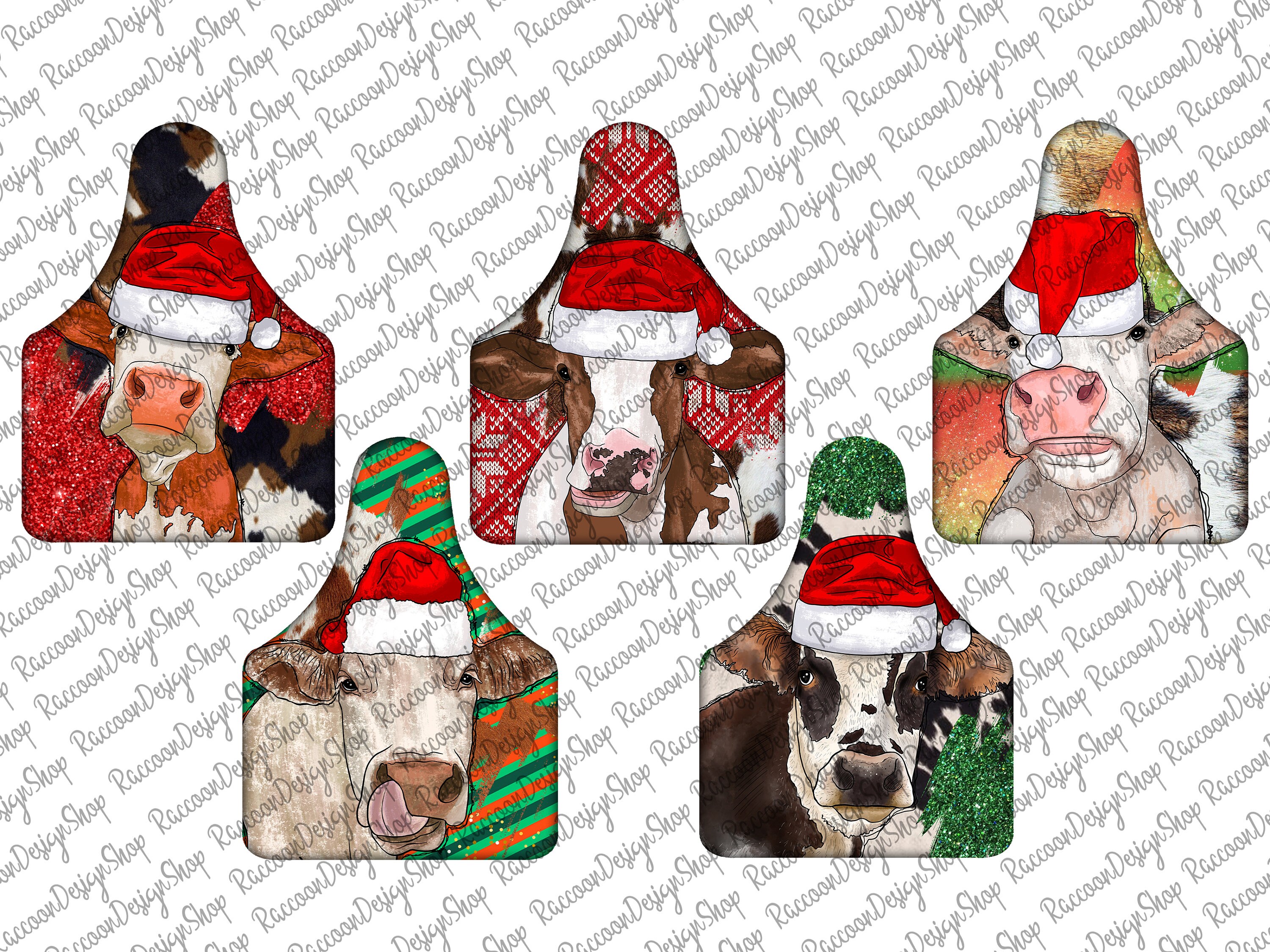 Cow Show Tag Png, Christmas Cow, Western Design, Cow Tag Serape, Cow ...