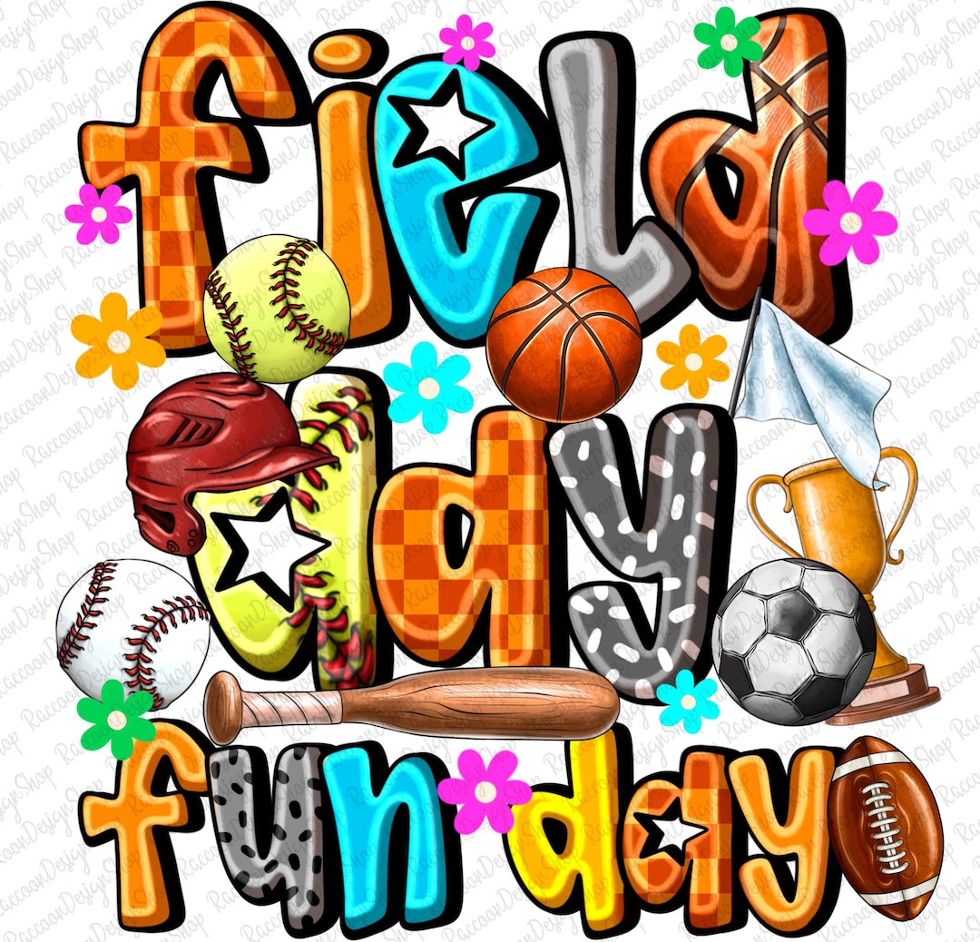 Preppy Field Day PNG, Field Day Teacher Png, Sports Day Png, Field Day ...