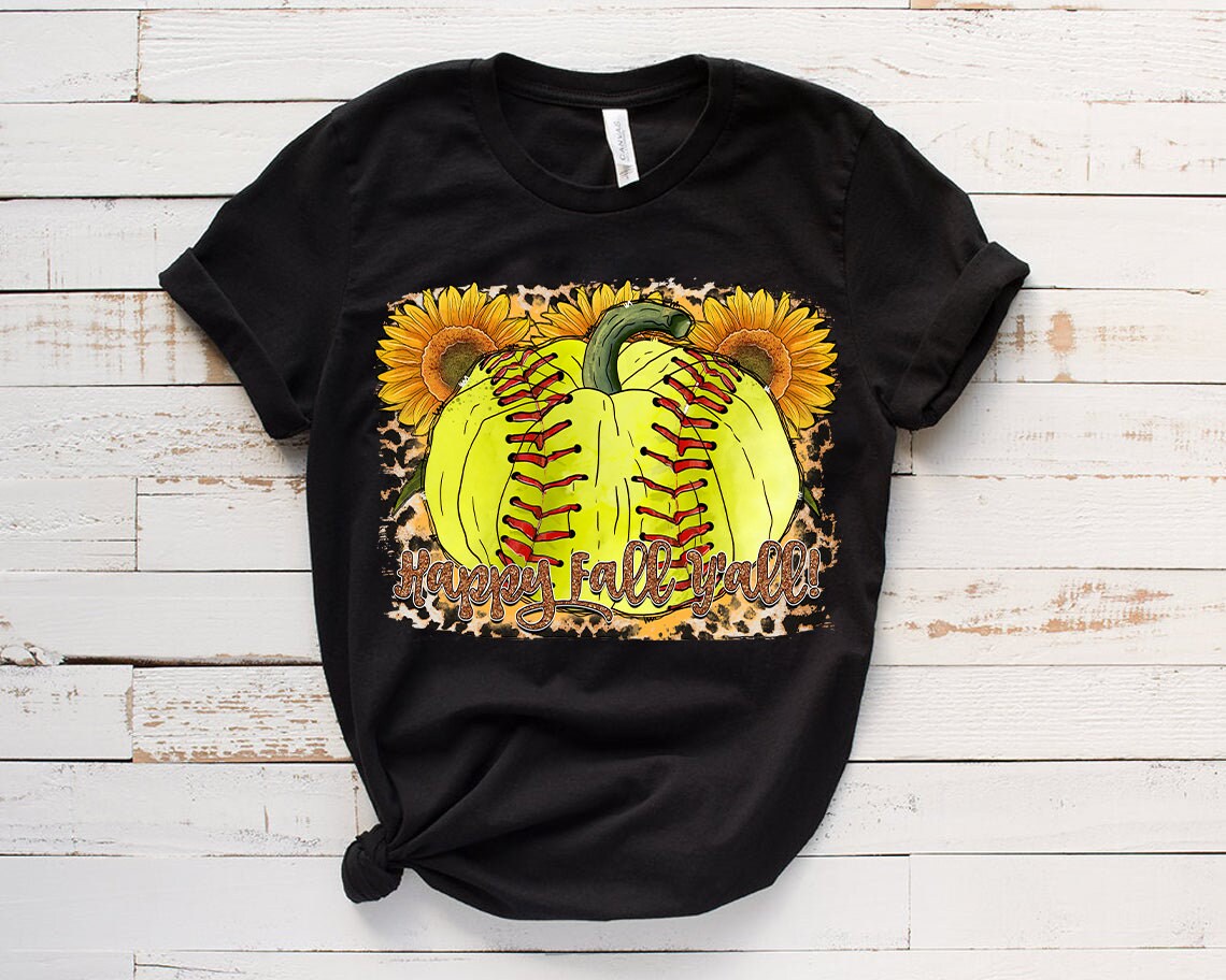 Softball Fall Png, Fall Sublimation Designs Downloads, Softball Png ...