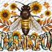 Thankful Bee Png, Pumpkin Bee Png, Thanksgiving Png, Thanksgiving ...