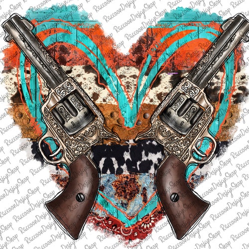 Western Heartwestern Heart Png Western Design Graphics | Etsy