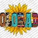 Colorado Png, Colorado State Png, Colorado Clipart, Sublimation Designs ...