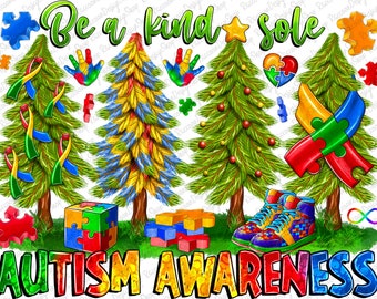 Autism Christmas SVG Holiday Special Needs - Etsy