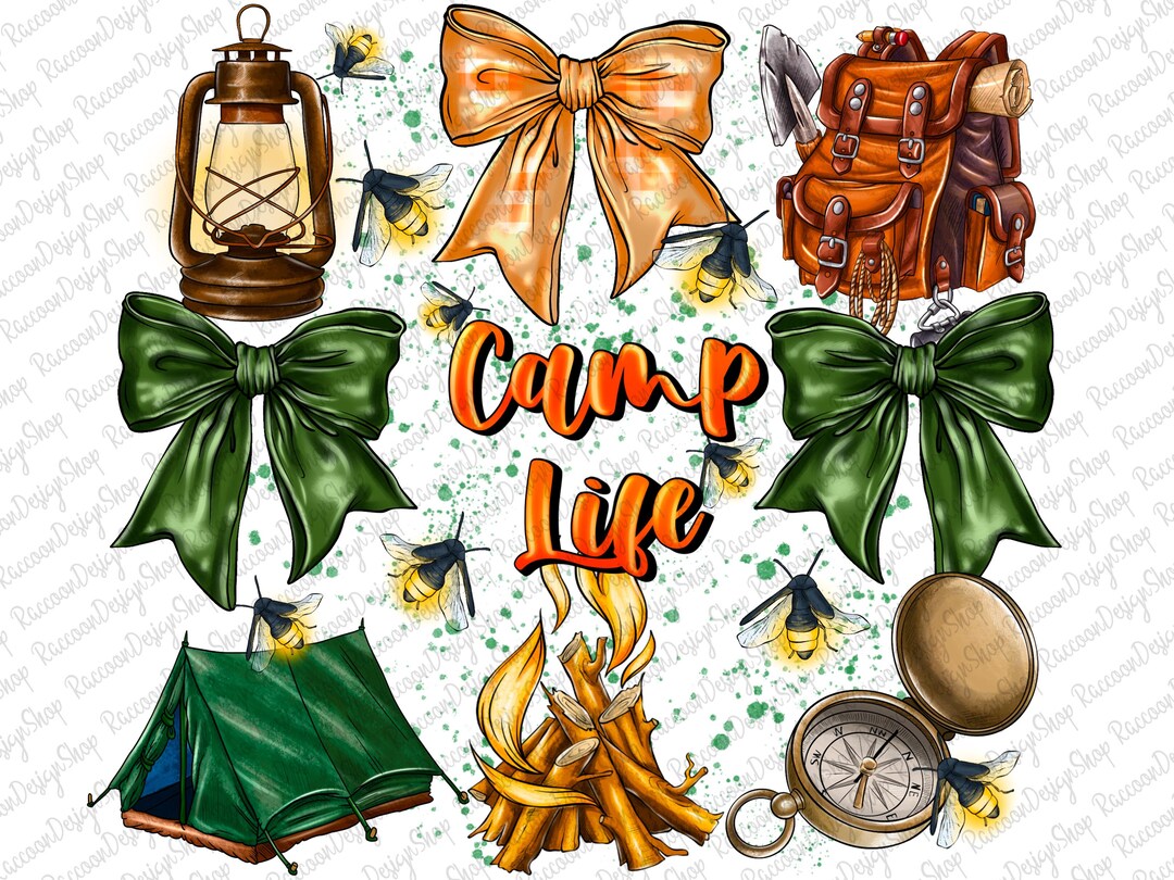 Camp Life PNG File, Camp PNG, Camping Design PNG, Leopard, Camp Life ...