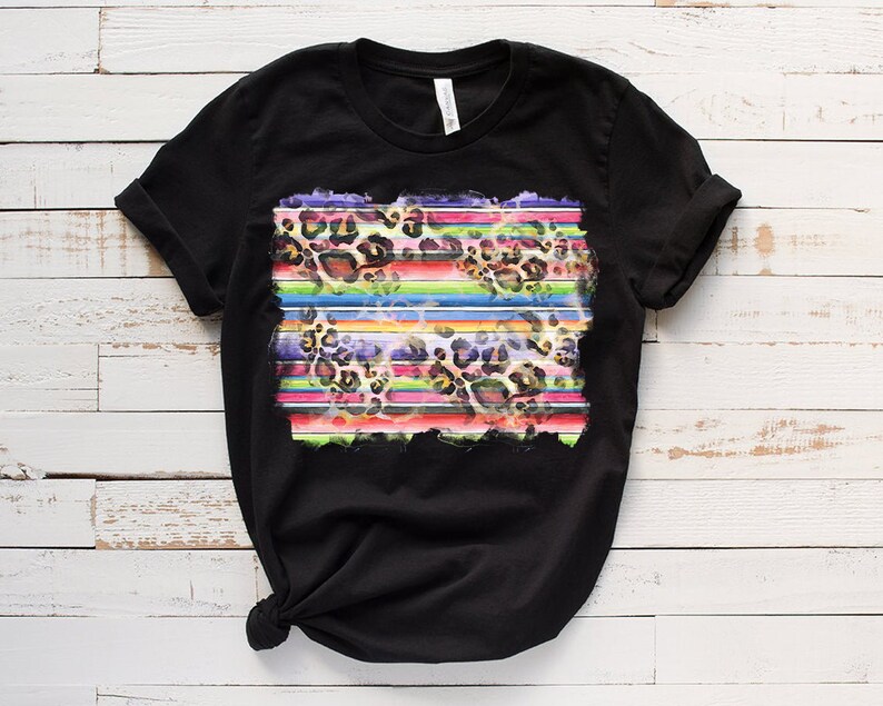 Serape and Leopard Pattern Png Serape Pattern Png - Etsy
