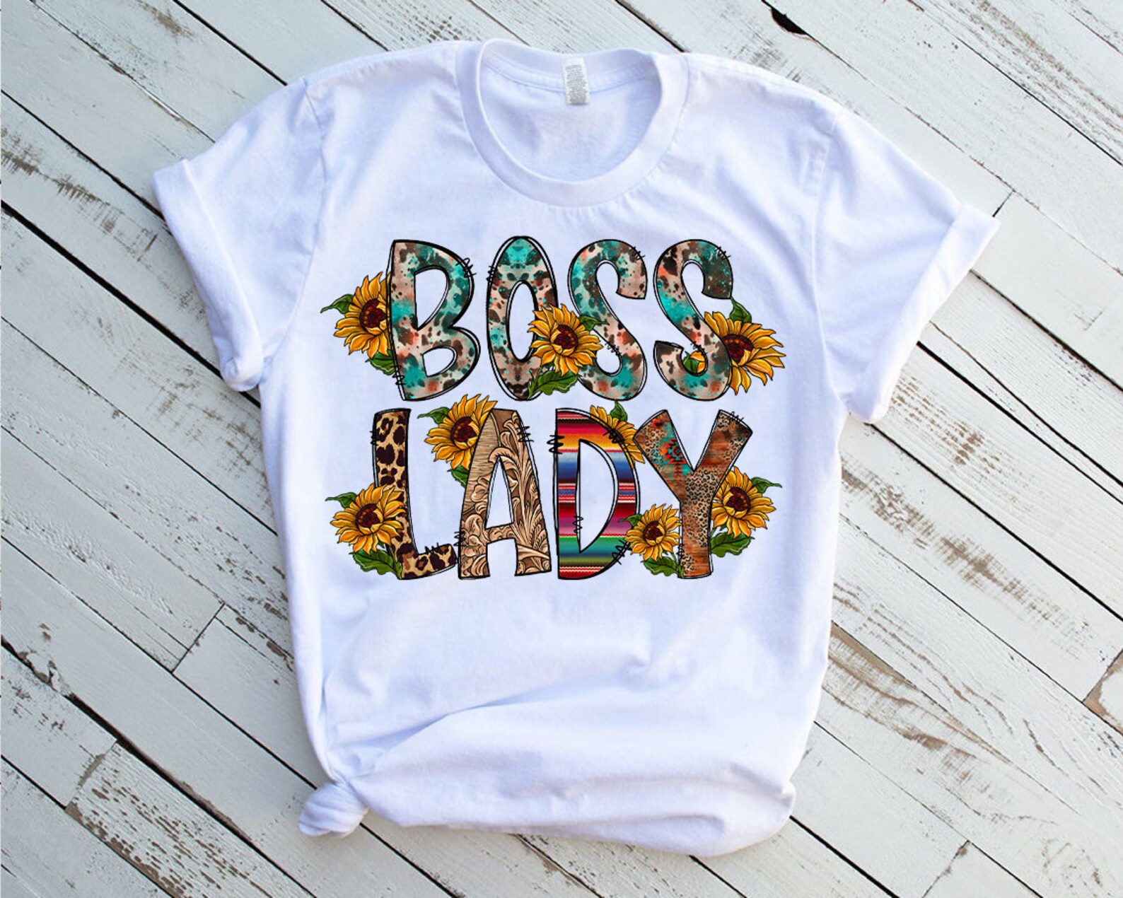 Boss Lady Png File Leopard Westernturquoise Lady Png Boss - Etsy