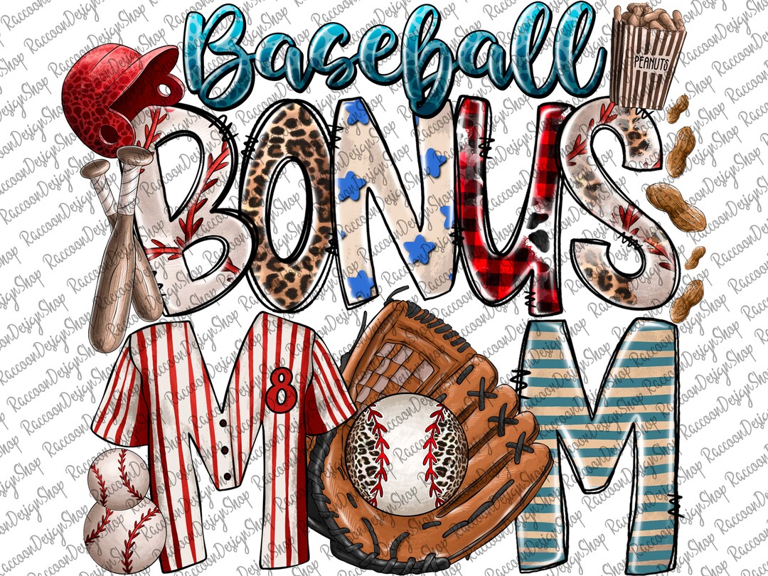 Baseball Bonus Mom Png,baseball Mom, Baseball Clipart, Transparent PNG ...