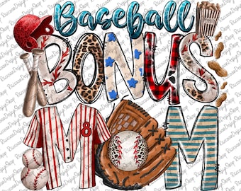 Baseball Bonus Mom Png,baseball Mom, Baseball Clipart, Transparent PNG ...