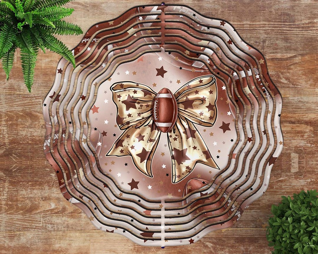 Football Wind Spinner Png,football Wind Spinner,football Design Wind ...