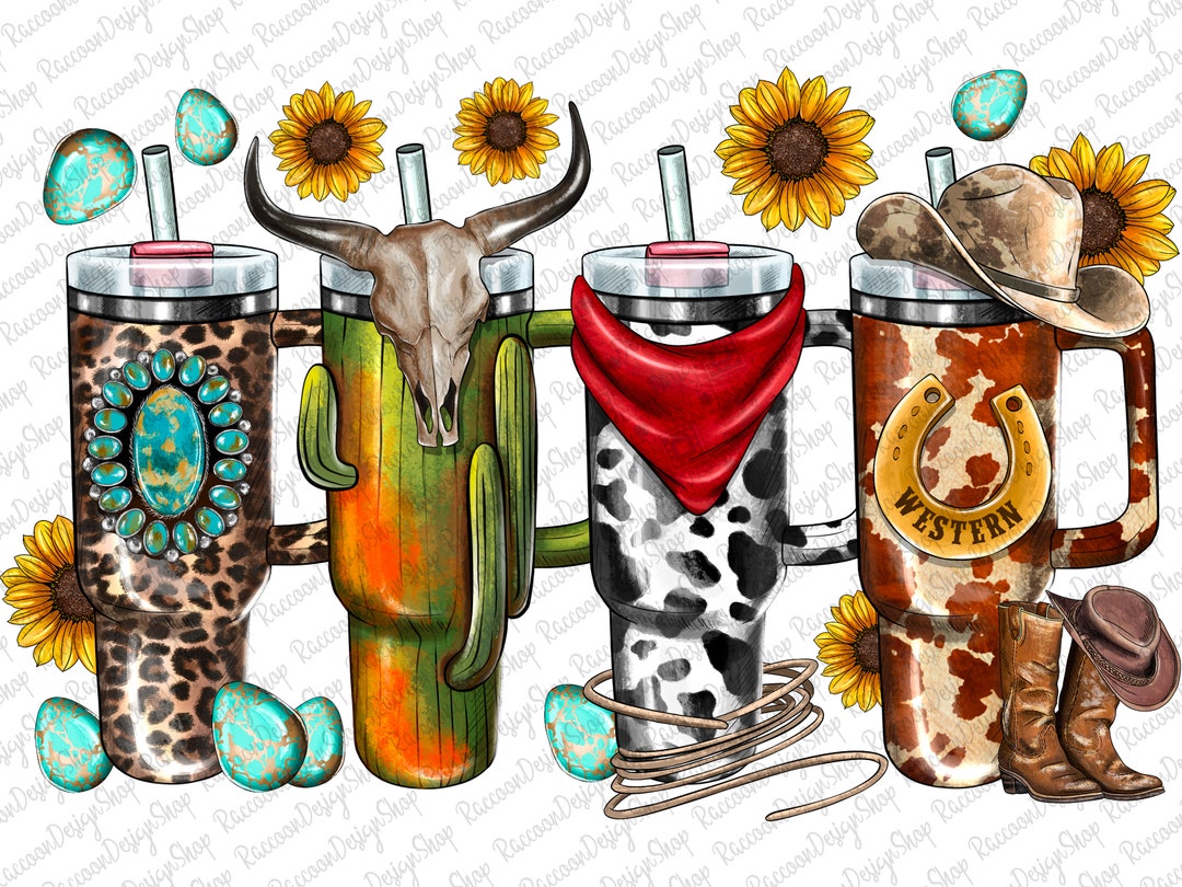 Western Sublimation Design, Western Obsessive Cup Disorder,western ...