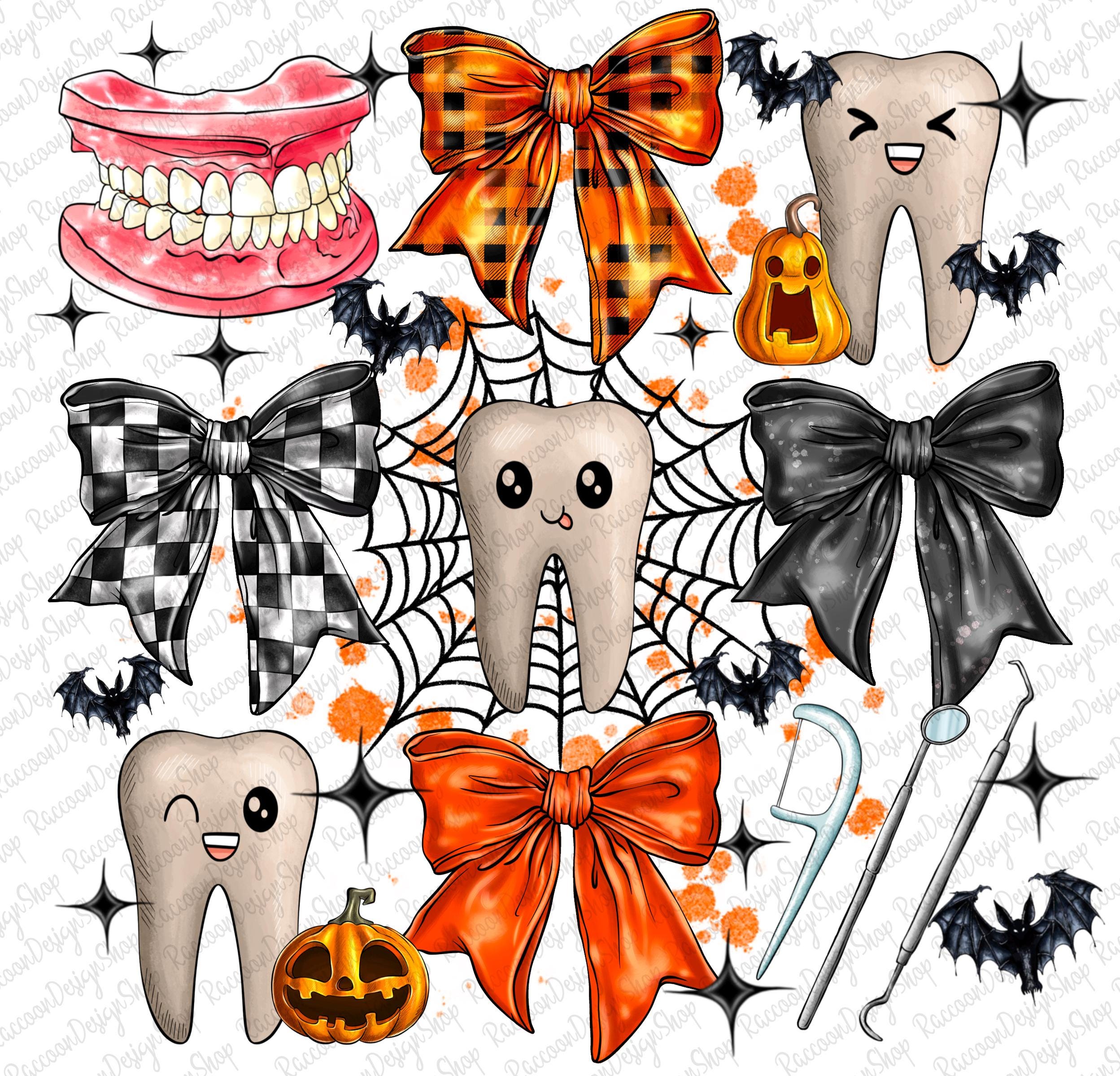 Halloween Dentist Png, Dental Life PNG File, Dental Png, Nurse Png ...