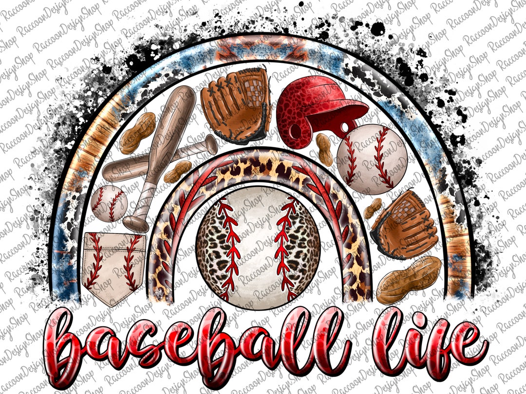 Baseball Rainbow PNG Design,baseball Png,sport Rainbow,rainbow Png ...