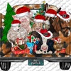 I Dig Christmas Png, Christmas Png, Merry Christmas, Backhoe Loader ...