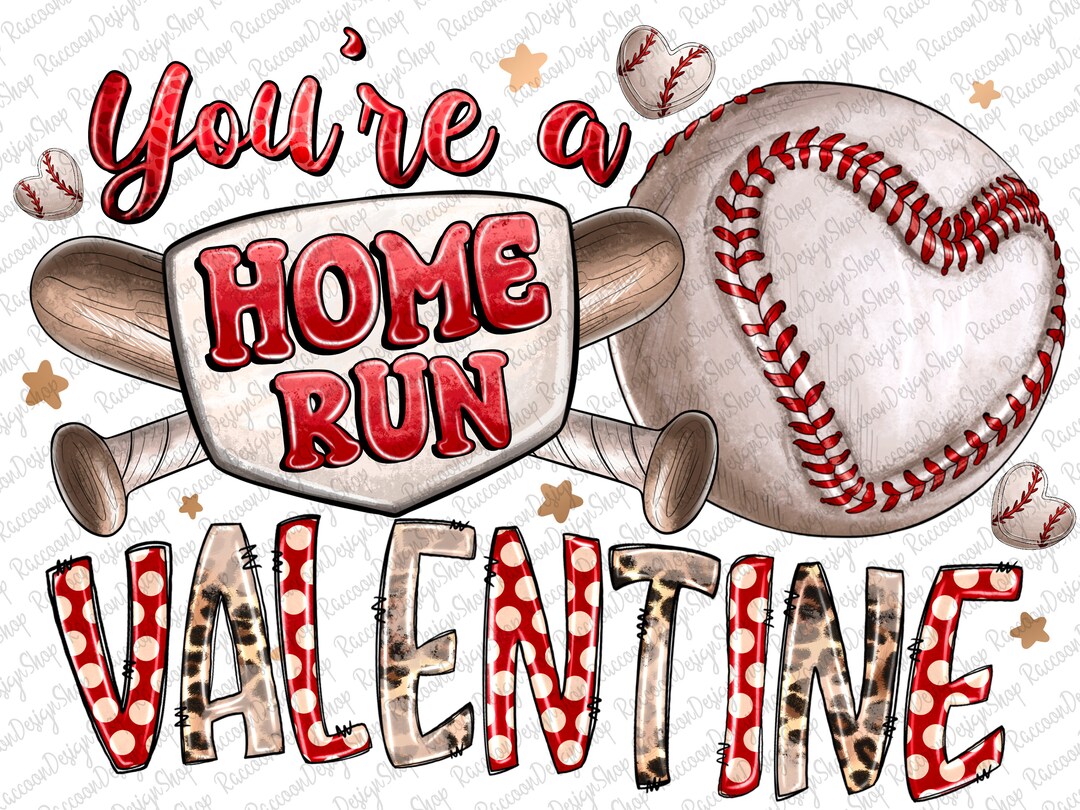 You Are a Home Run Valentine Png,xoxo Baseball Png,valentine Baseball ...