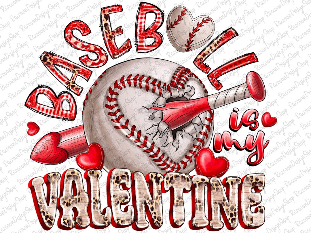 Xoxo Baseball Png, Valentine Baseball Png, Baseball Png, Valentine's ...