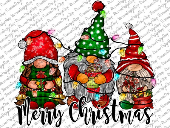 Christmas Gnomes Png Christmas Gnomegnome Pngdigital - Etsy