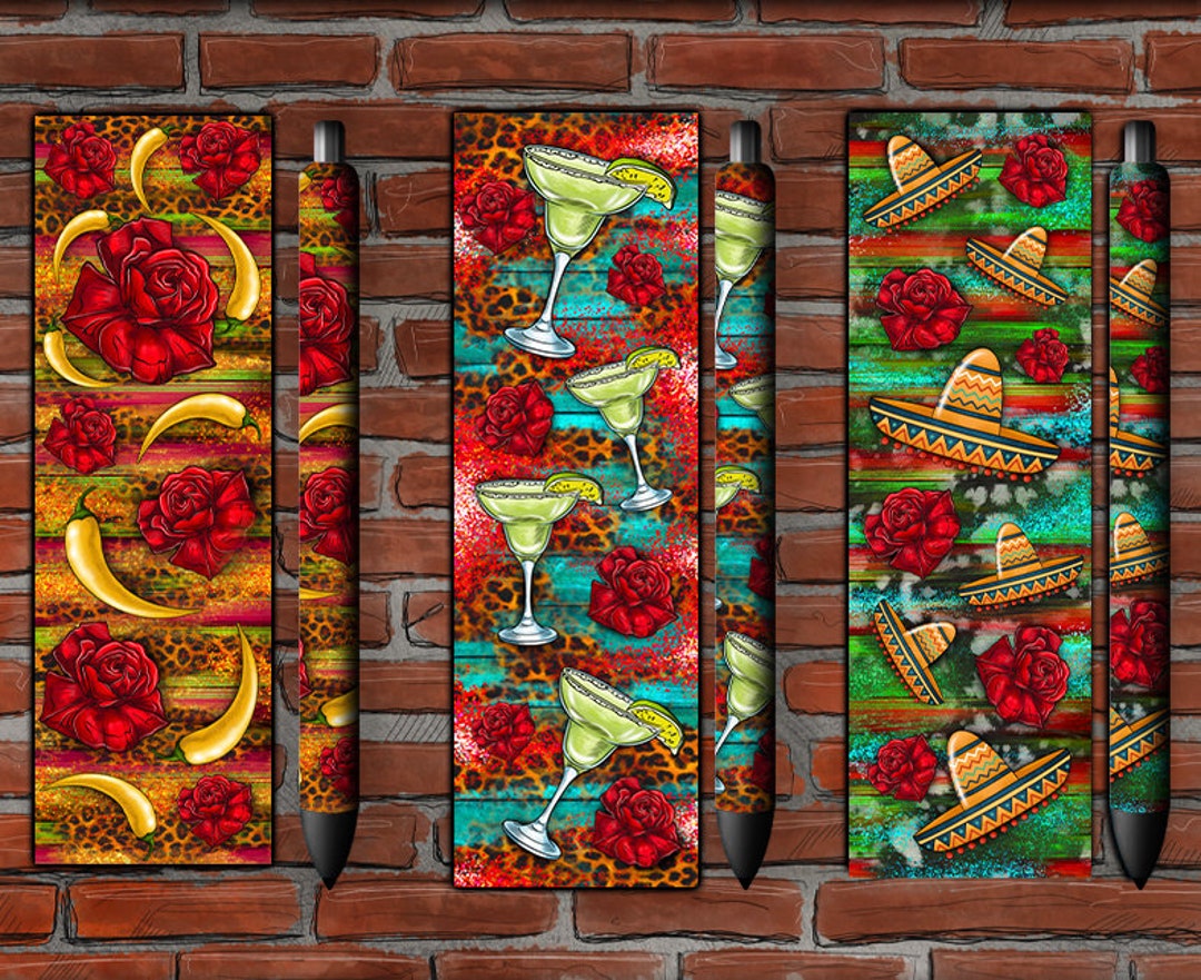 Mexico Pen Wraps Design,mexican Pen Design,mexico Pencil ,mexican Pen ...