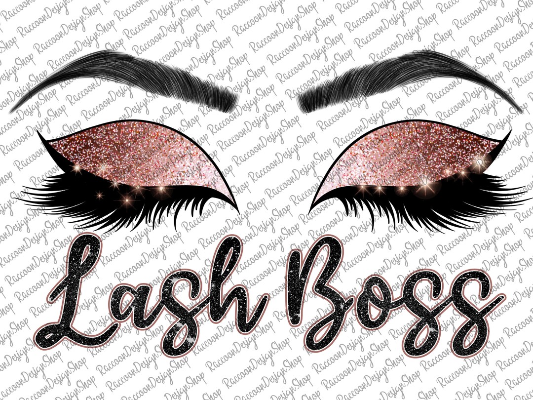 Lash Hustler PNG, Eye Lashes Leopard Sublimation Design Downloads, Lash ...