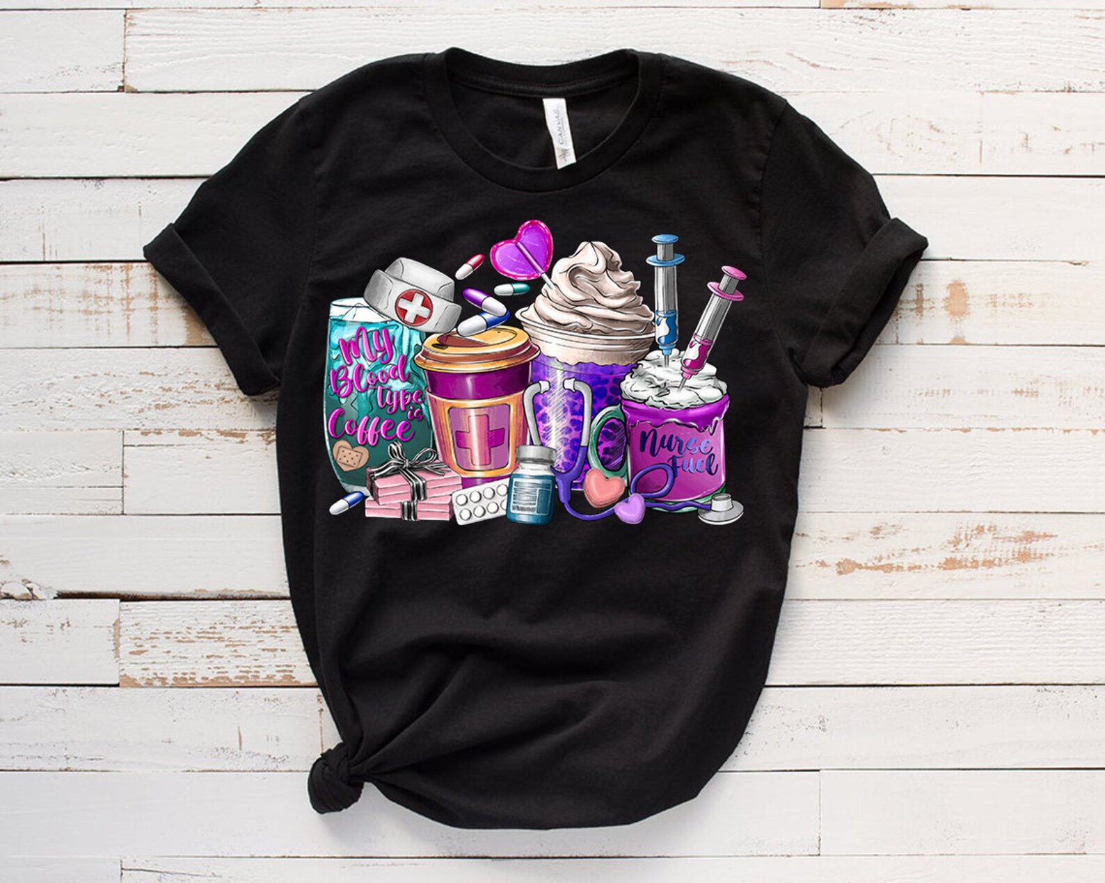 Nurse Fuel Coffee Drink Png, Nurse Sublimation Designs, Nurse Coffee ...