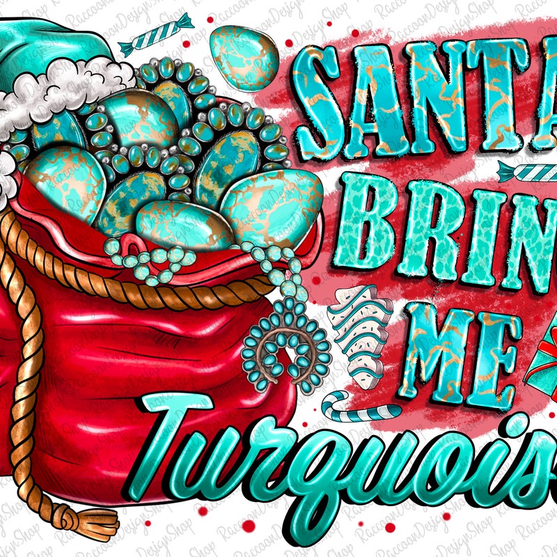 Turquoise Christmas - Etsy
