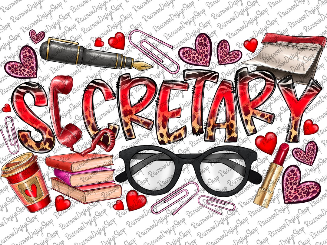 Secretary Png Sublimation Design Download, Office Team Png, Western ...