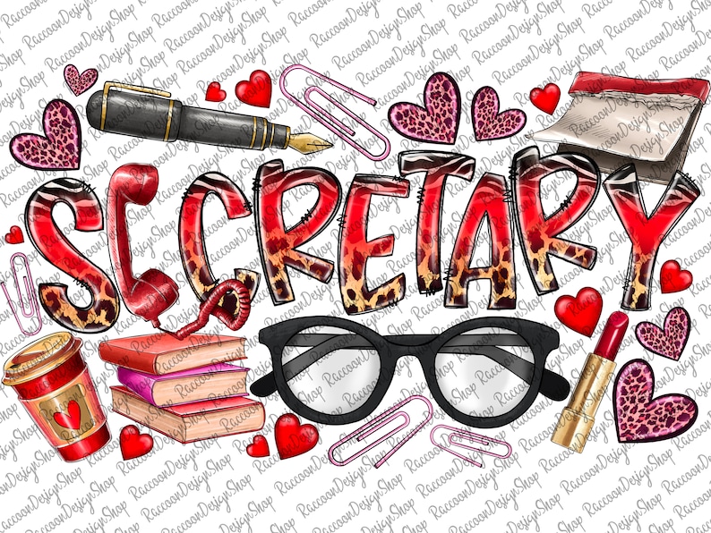 Secretary Png Sublimation Design Download, Office Team Png, Western ...
