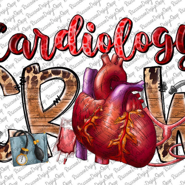 Cardiology Crew Svg - Etsy